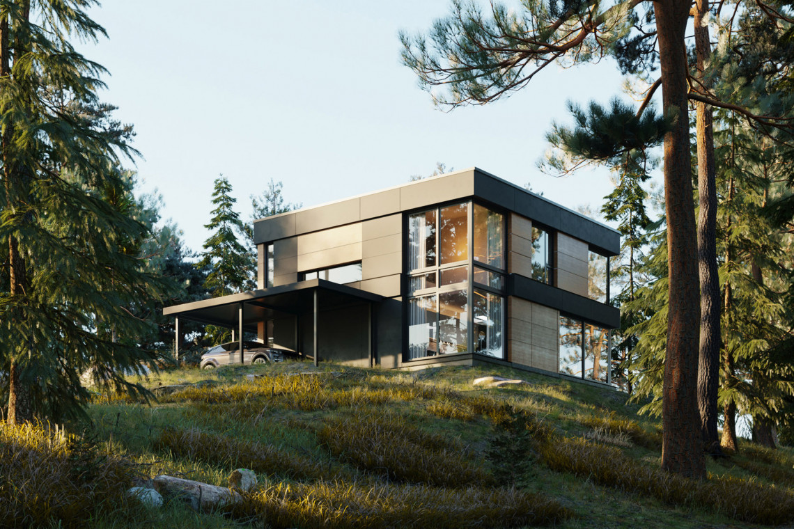 Jacob Jensen Design projektuje dla Danwood. Prefabrykacja jest tu kluczowa