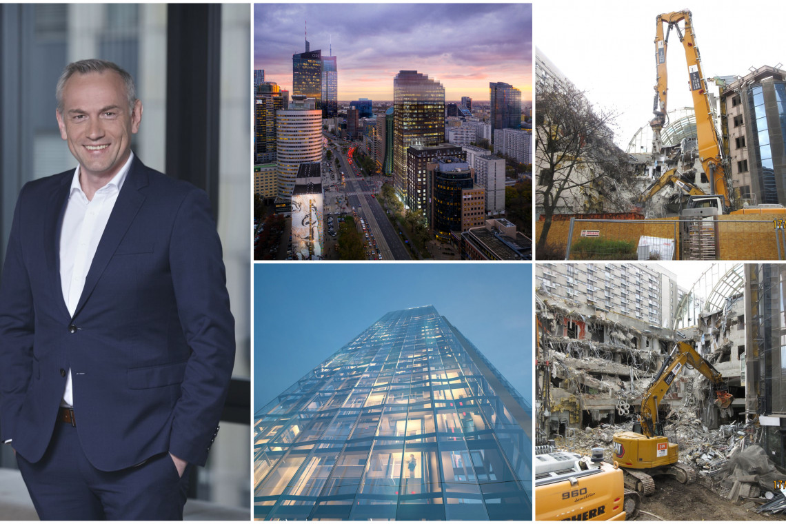 Strabag o wielkiej rozbiórce w centrum Warszawy. Burzenie Atrium ...