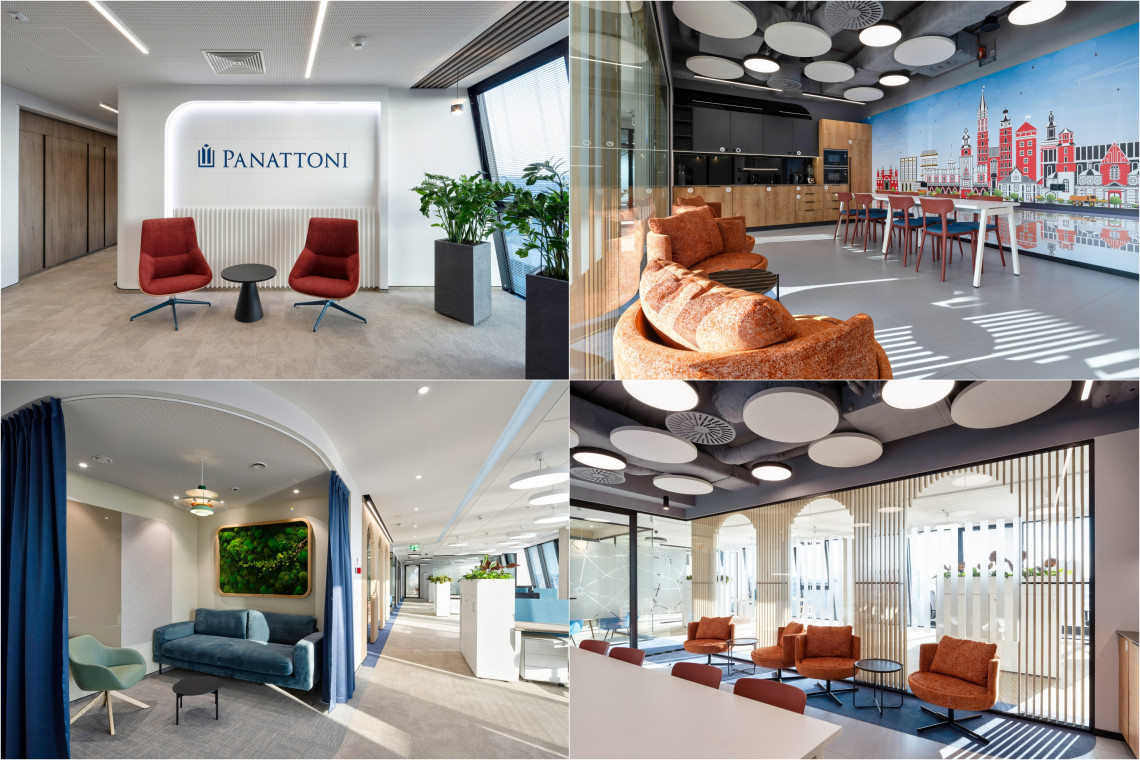 Zaglądamy do nowego biura Panattoni w Krakowie. Wnętrza nawiązują do lokalnych tradycji
