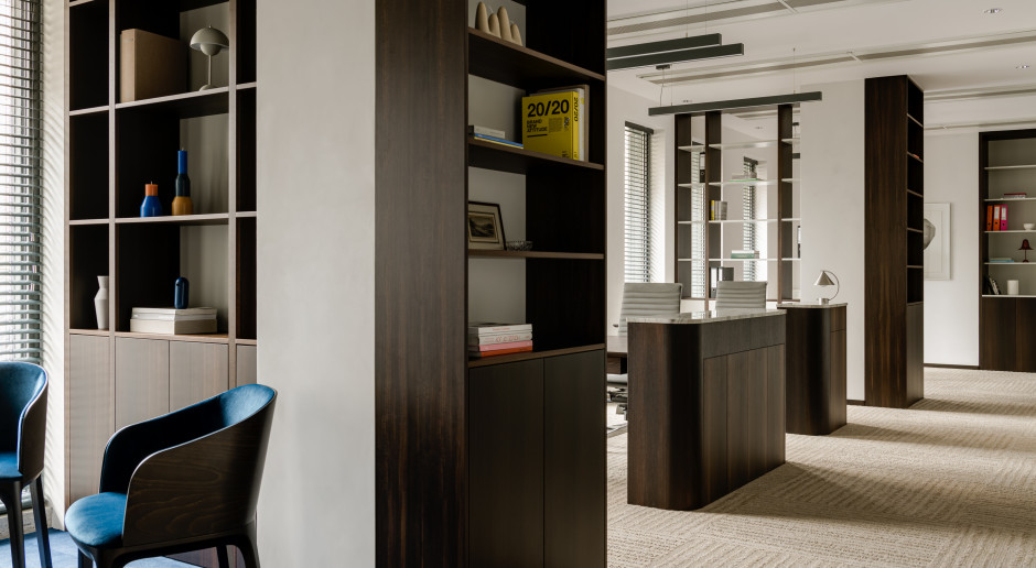 Warszawska pracownia zaprojektowała luksusowe biuro stworzone z myślą o ...