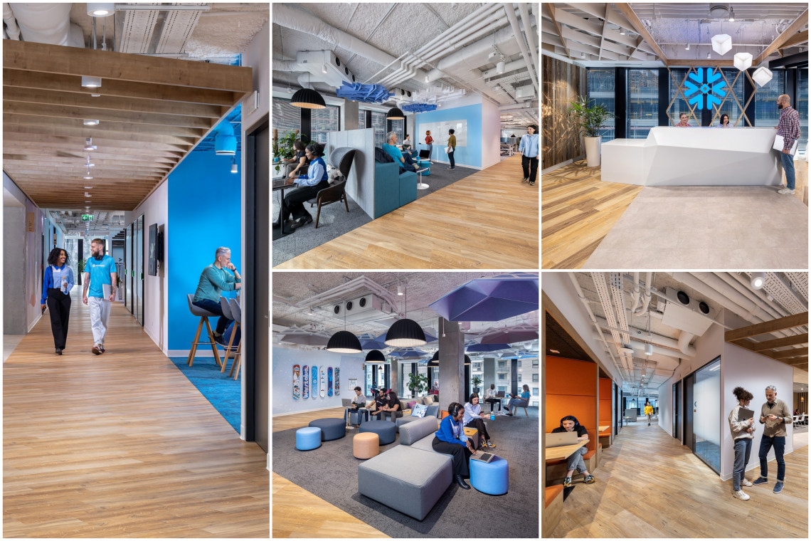 „Nie ma drugiej takiej przestrzeni biurowej w Warszawie”. Zaglądamy do biura Snowflake w ...