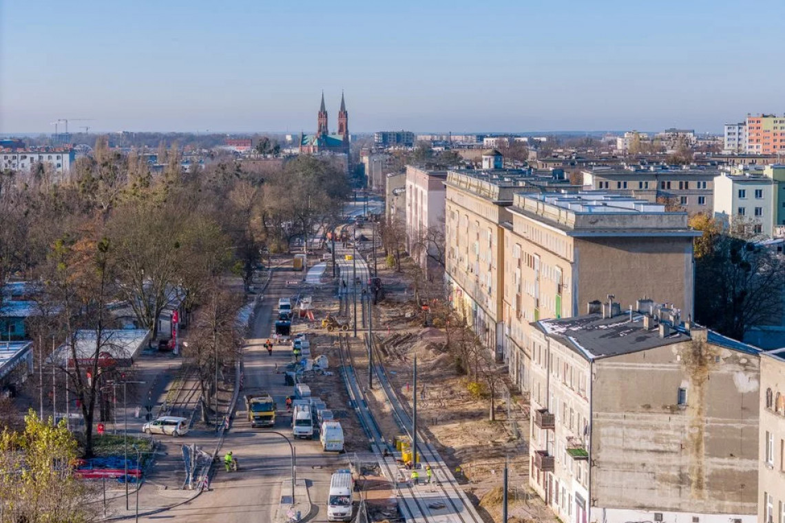 Remont Wojska Polskiego w Łodzi. Prace na finiszu