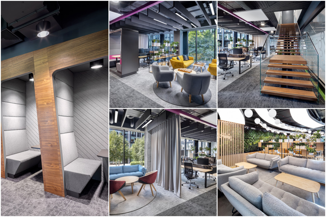 Biuro AstraZeneca ma dwie nowe kondygnacje zaprojektowane przez Massive ...