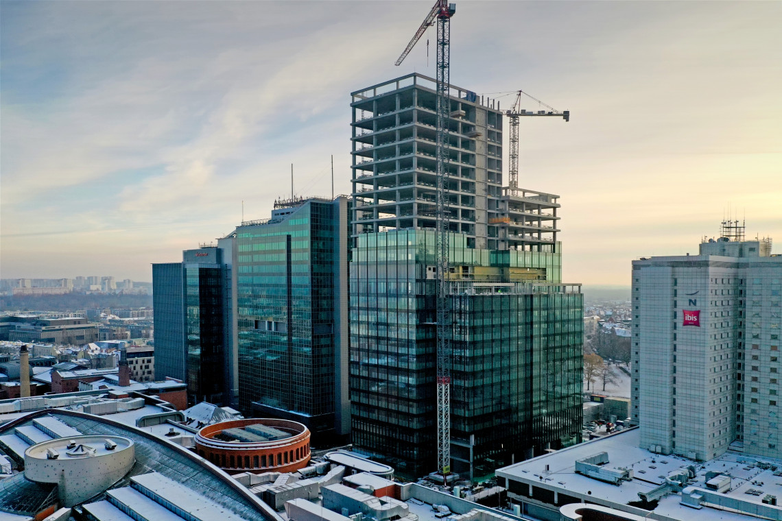 Najwyższy budynek Poznania to już nie Andersia Silver