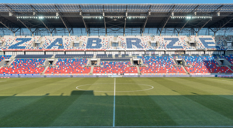 Czwarta trybuna na stadionie Górnika Zabrze gotowa będzie przed czasem