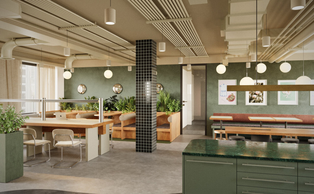 Cluster Offices z nową lokalizacją w Warszawie. Wnętrza to projekt NOWW ...