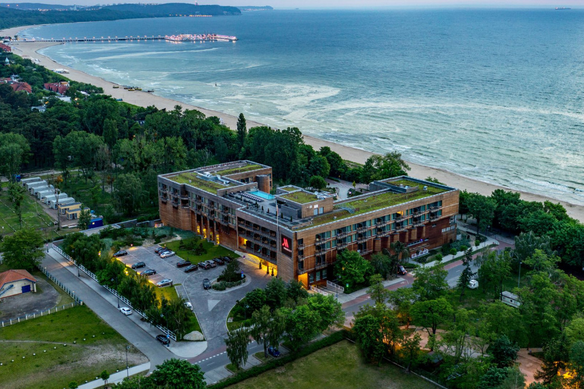 Hotel Marriott w Sopocie uzyskał certyfikat LEED Gold