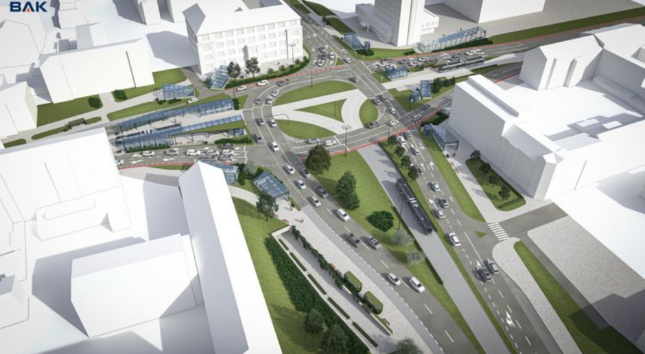 Rondo Jagiellonów w Bydgoszczy idzie do przebudowy