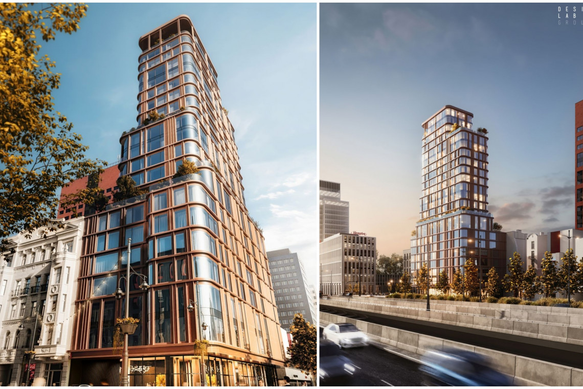 Golden Tower w Łodzi z pozwoleniem na budowę